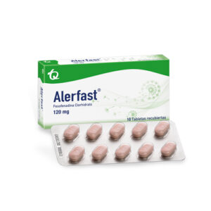 ALERFAST 120 MG CAJA X 10 TABS – Farmavida – Droguería Online, Salud y ...