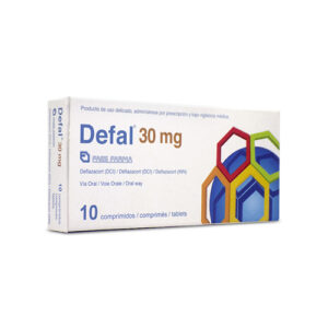 DEFAL 30 MG ** CAJA X 10 COMP – Farmavida – Droguería Online, Salud y ...