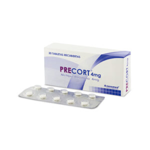 PRECORT 4 MG CAJA X 30 TABS – Farmavida – Droguería Online, Salud y ...