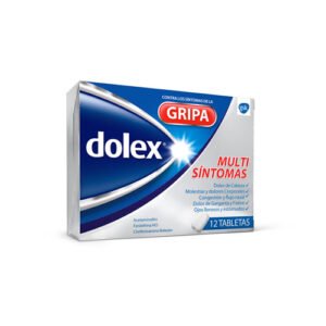 DOLEX GRIPA 500 MG CAJA X 12 TABS – Farmavida – Droguería Online, Salud ...