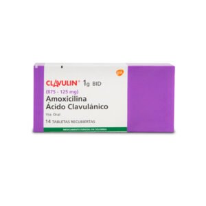 CLAVULIN 1 GR BID CAJA X 14 TABS – Farmavida – Droguería Online, Salud ...