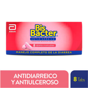 BISBACTER 262 MG CAJA X 8 TABS – Farmavida – Droguería Online, Salud y ...