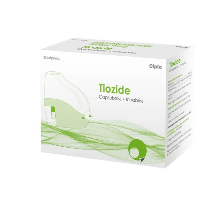TIOZIDE 18 MCG + INHALADOR CAJA X 30 CAPS – Farmavida – Droguería ...