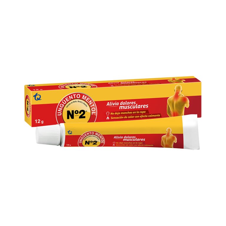 UNGUENTO AL MENTOL #2 TUBO X 12 GR – Farmavida – Droguería Online ...